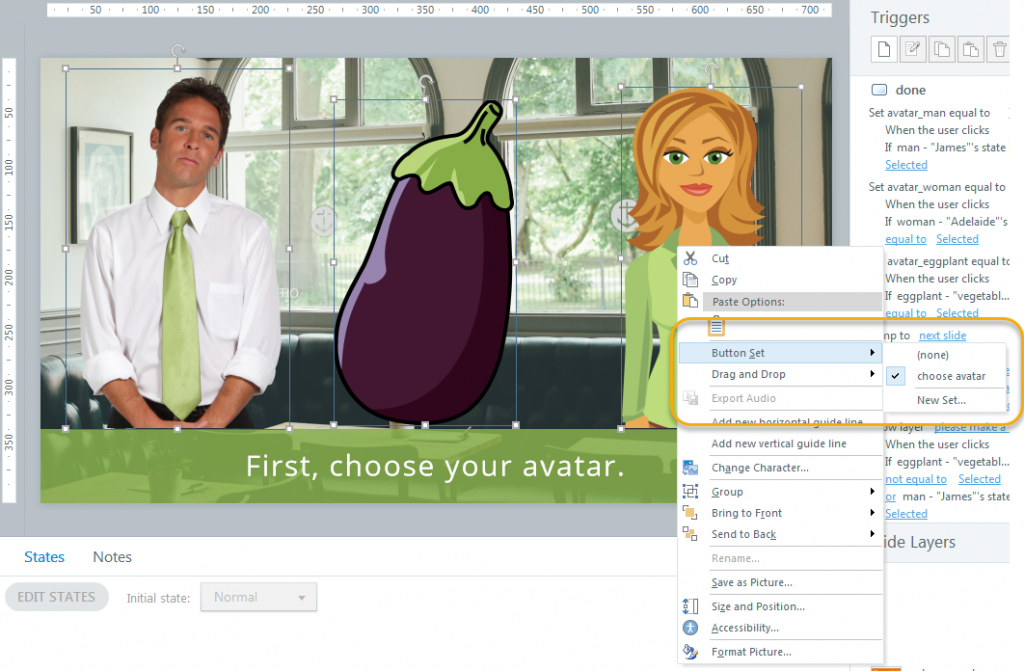 E-Learning Avatars and Super Powers